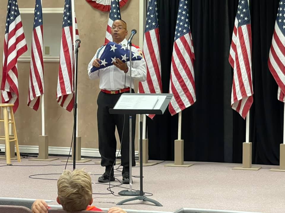 AMVETS Honor Guard Commander Teaches Constitution Camp Students About ...